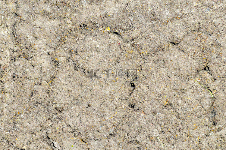 在 h 的干燥农业场地和英亩的详细特写视图高清摄影大图-千库网