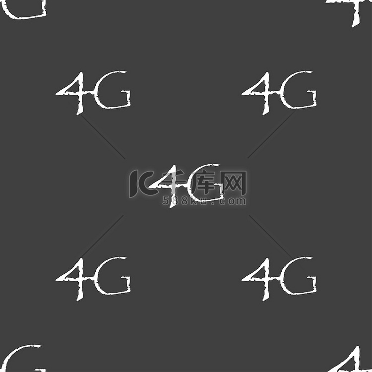 4G 标志图标。高清摄影大图-千库网