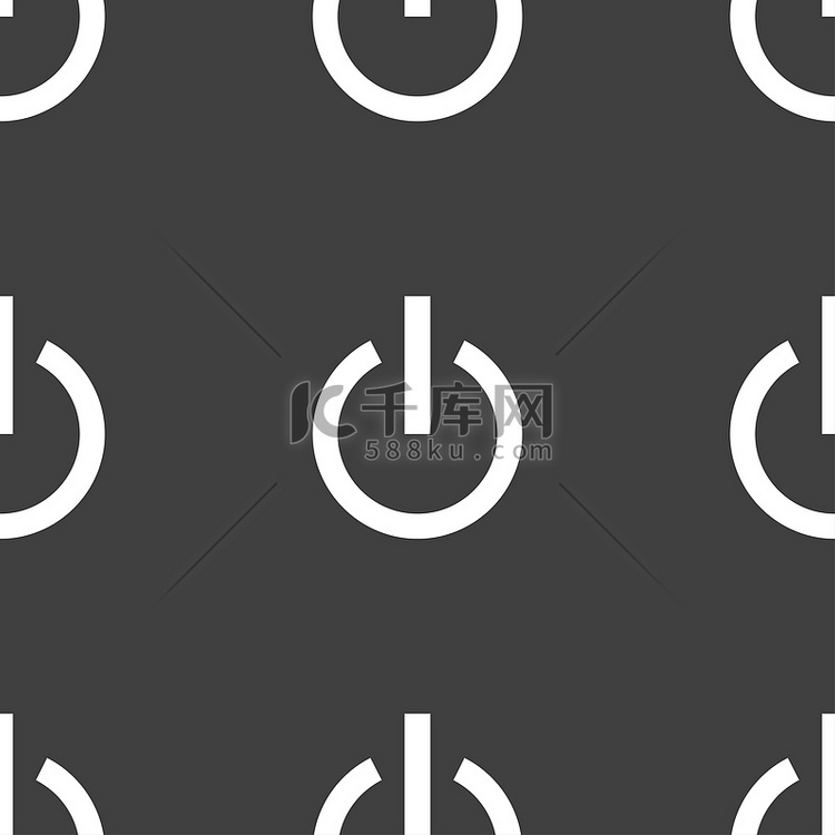 电源图标标志。高清摄影大图-千库网