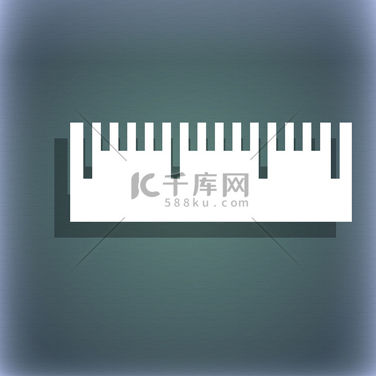 标尺符号图标。高清摄影大图-千库网