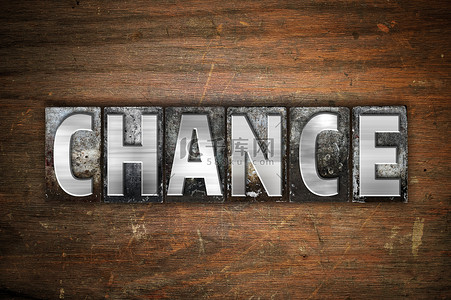 Chance Concept金属凸版高清摄影大图-千库网