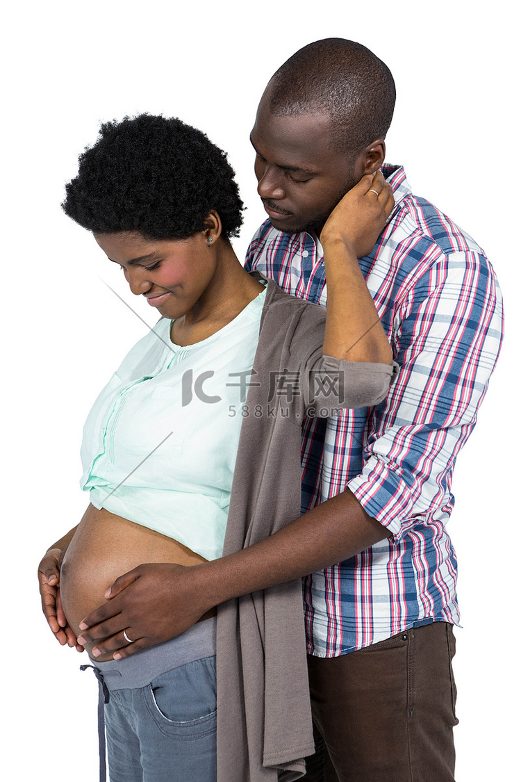 幸福的夫妻怀孕了高清摄影大图-千库网