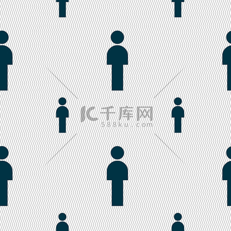 人类标志图标。高清摄影大图-千库网