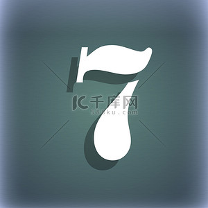 七号图标标志。高清摄影大图-千库网