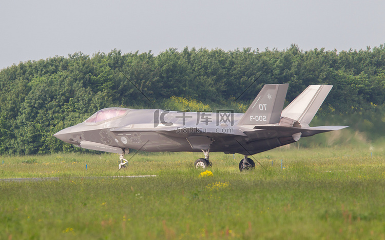 LEEUWARDEN，荷兰-5 月 26 日： F-35 战斗机在其 fi高清摄影大图-千库网