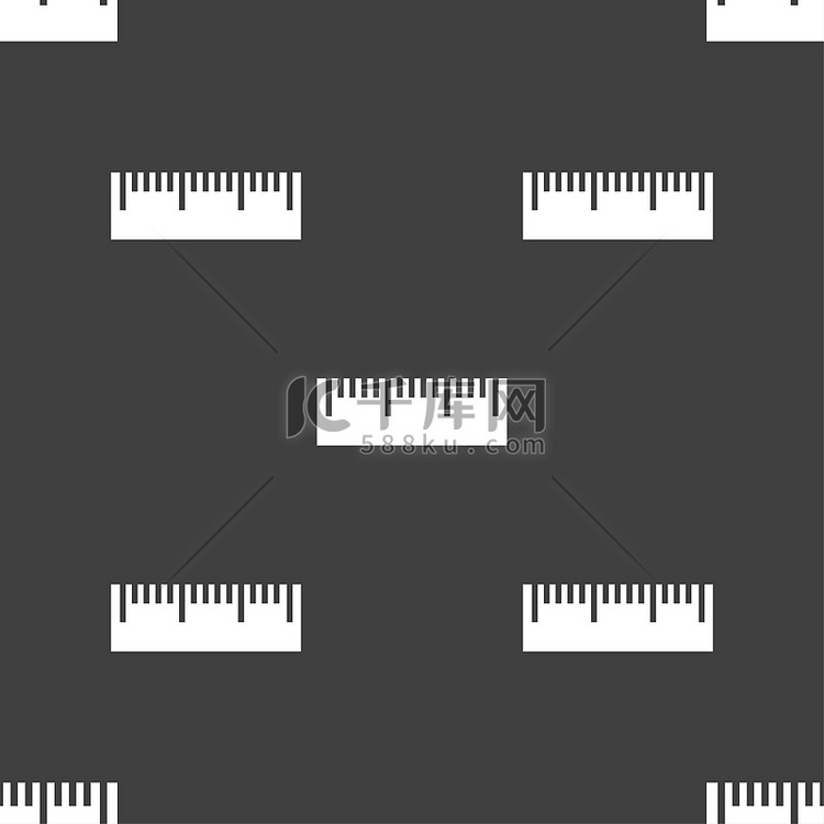 标尺符号图标。高清摄影大图-千库网