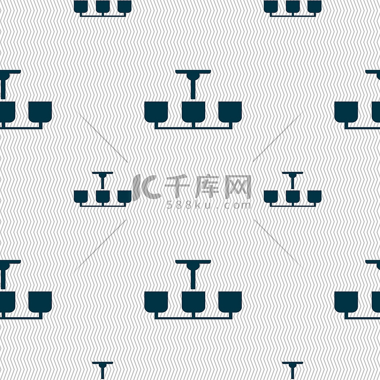 枝形吊灯灯图标标志。高清摄影大图-千库网