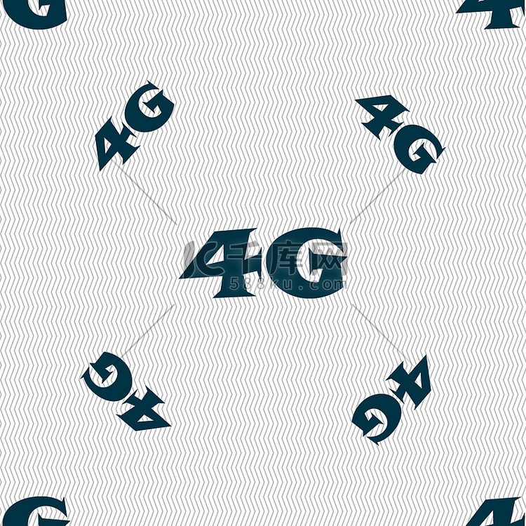 4G 标志图标。高清摄影大图-千库网