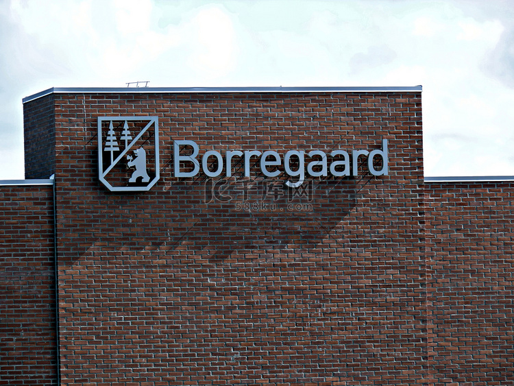 Borregaard 位于挪威 Sarpsborg 的工厂高清摄影大图-千库网