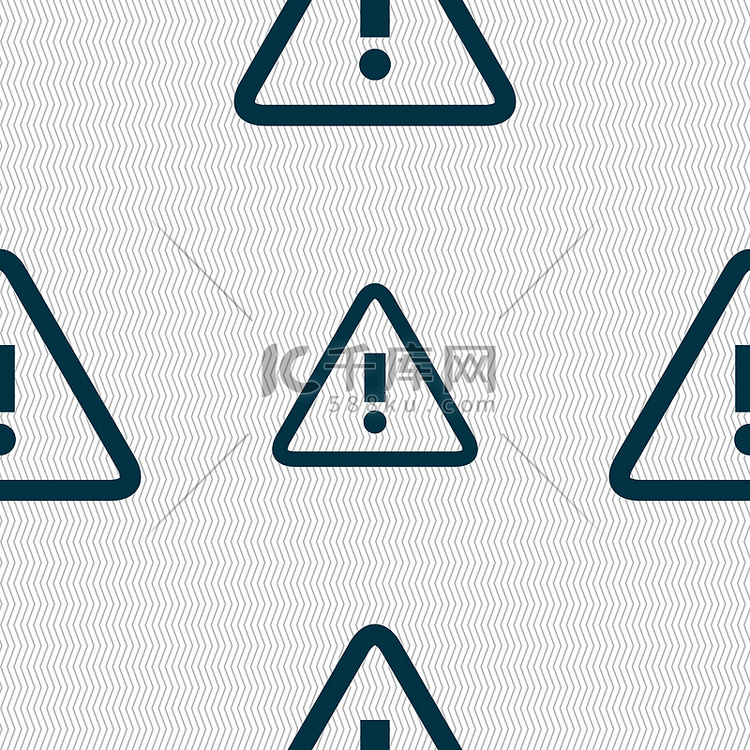 注意警告标志图标。高清摄影大图-千库网