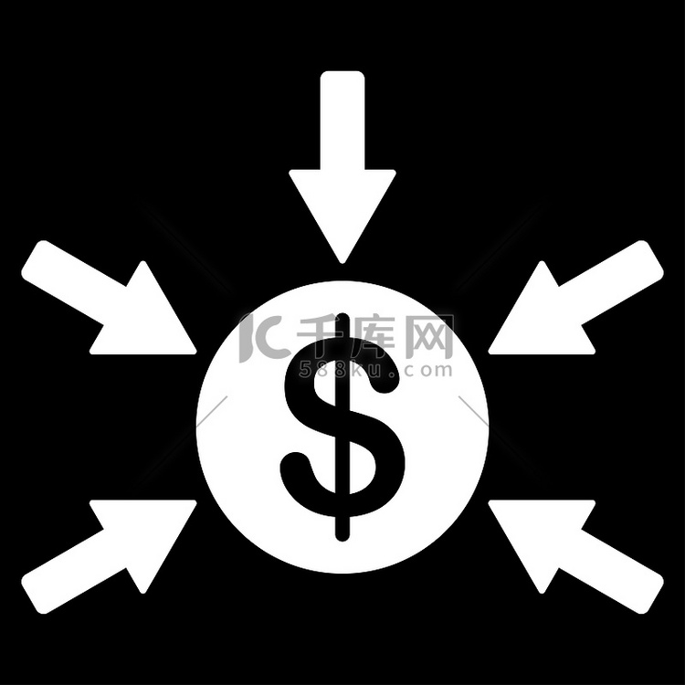 收入图标高清摄影大图-千库网