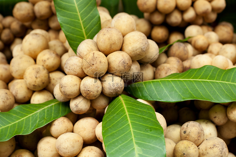 热带水果 langsat高清摄影大图-千库网