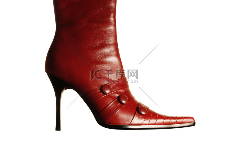 红鞋子高清摄影大图-千库网