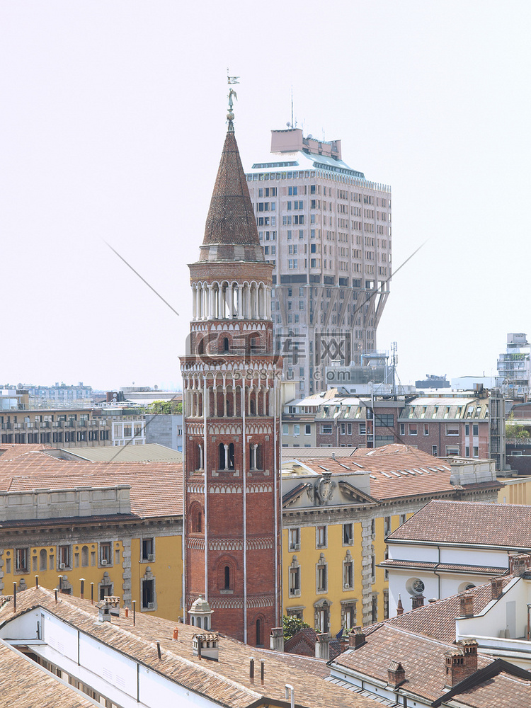 "米兰，意大利"高清摄影大图-千库网