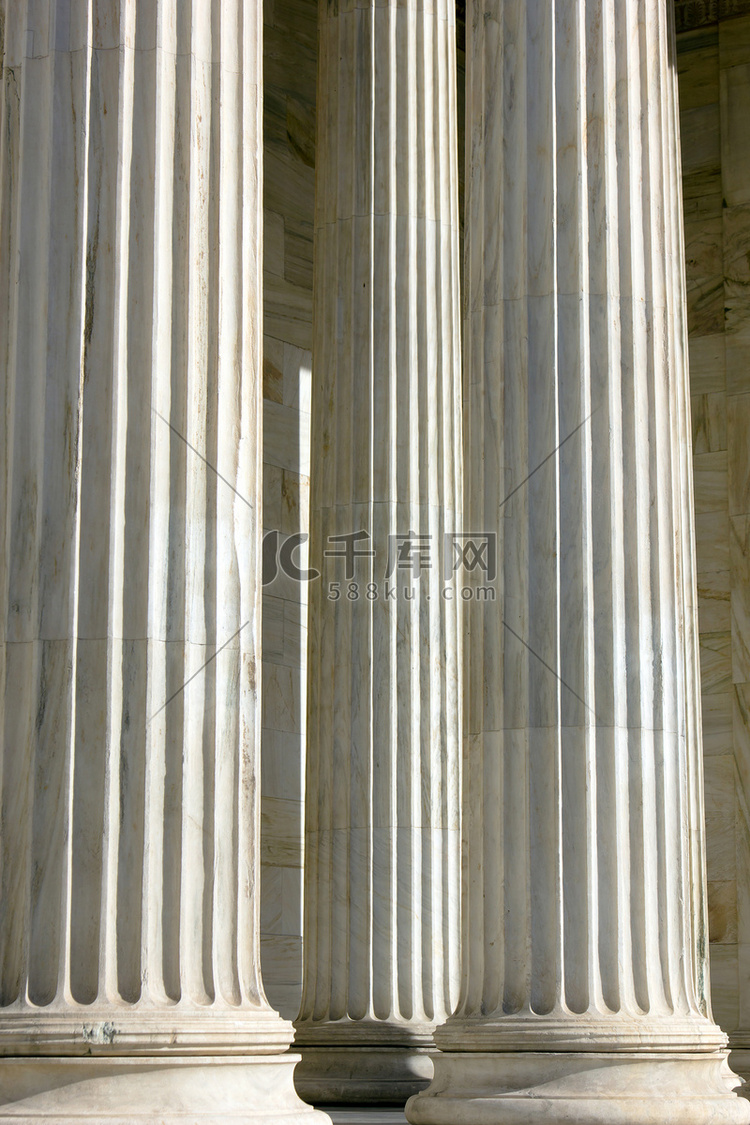 希腊雅典纪念碑高清摄影大图-千库网