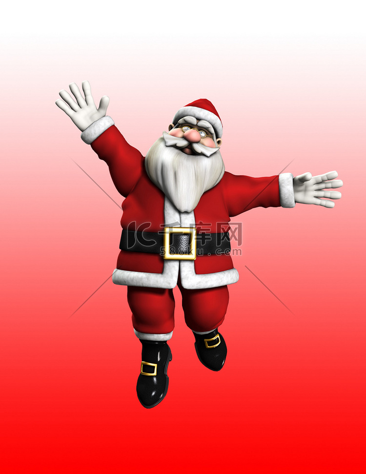 圣诞老人高清摄影大图-千库网