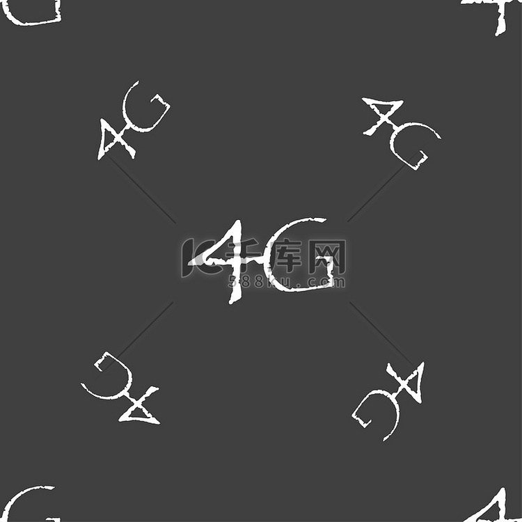 4G 标志图标。高清摄影大图-千库网