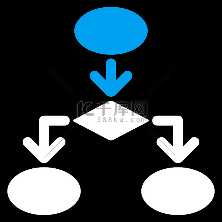 商务集中的流程图图标高清摄影大图-千库网