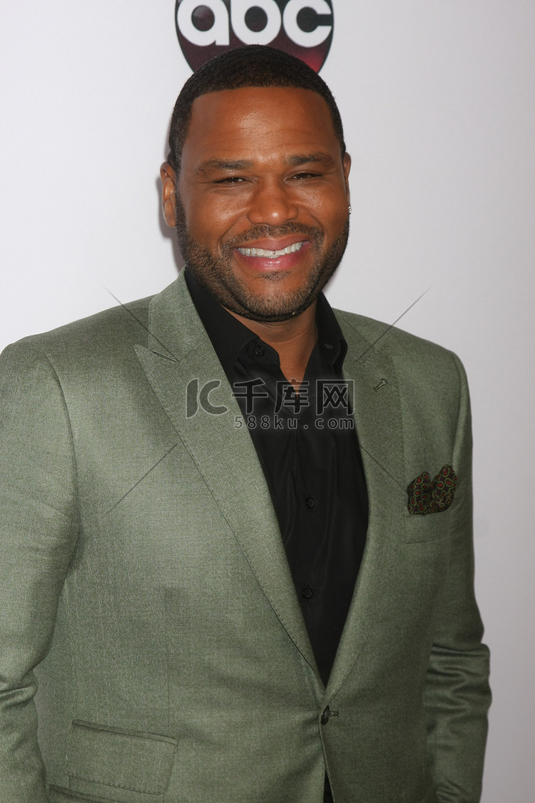 安东尼·安德森 (Anthony Anderson) 在加利福尼亚州比佛利山庄贝弗利希尔顿酒店举行的 ABC TCA 夏季新闻巡演 2015 ...