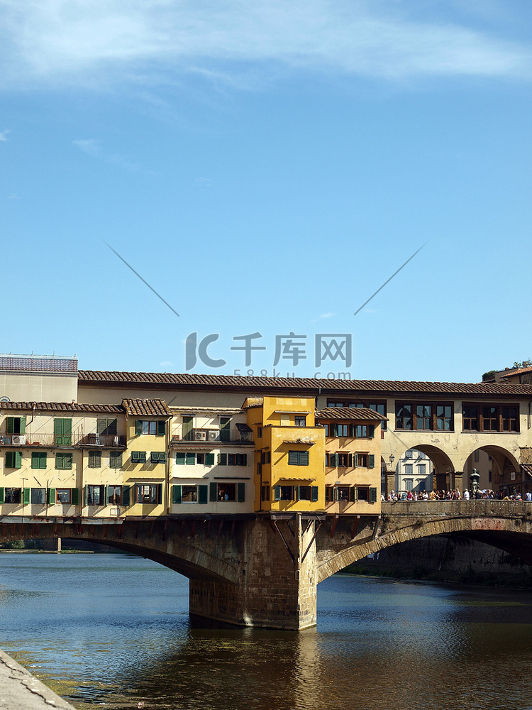 佛罗伦萨的 Ponte Vecchio /Old Bridge/高清摄影大图-千库网
