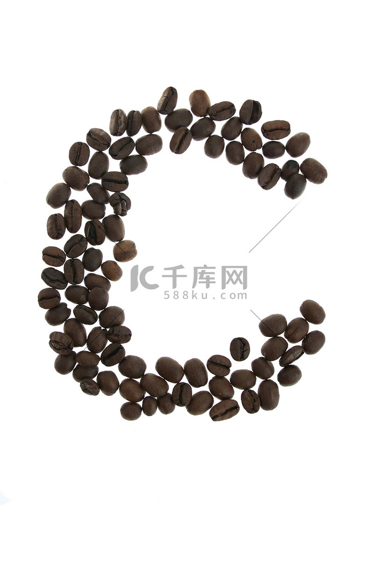 咖啡字母 C高清摄影大图-千库网
