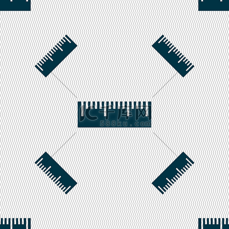 标尺符号图标。高清摄影大图-千库网