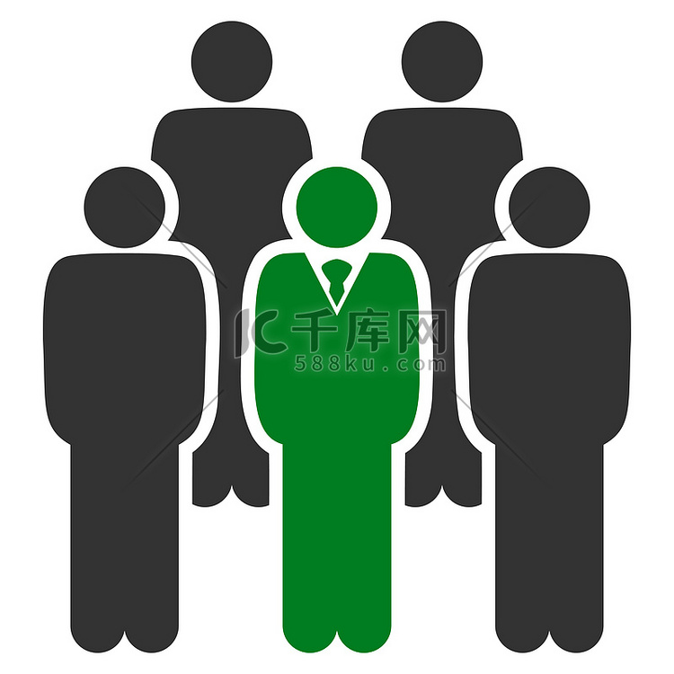 工作人员图标高清摄影大图-千库网