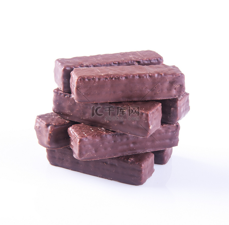 巧克力薄饼。高清摄影大图-千库网