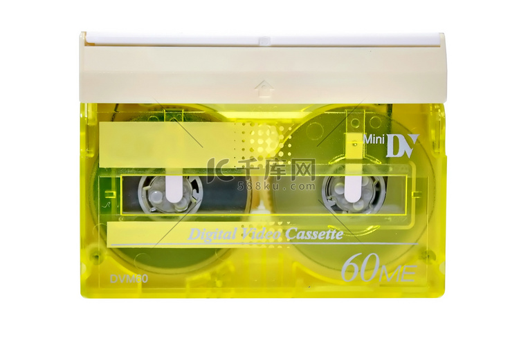 迷你 DV 盒式磁带特写高清摄影大图-千库网