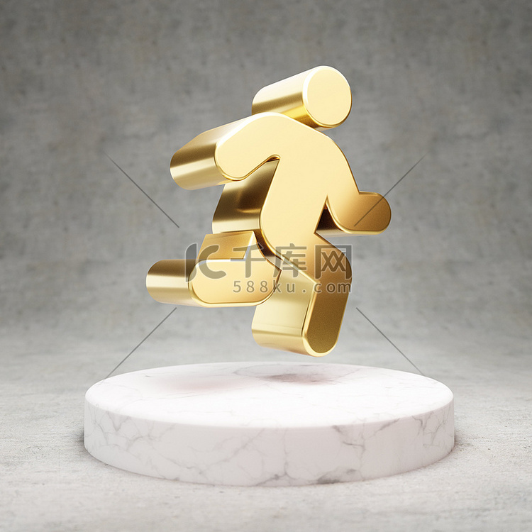 运行图标。高清摄影大图-千库网