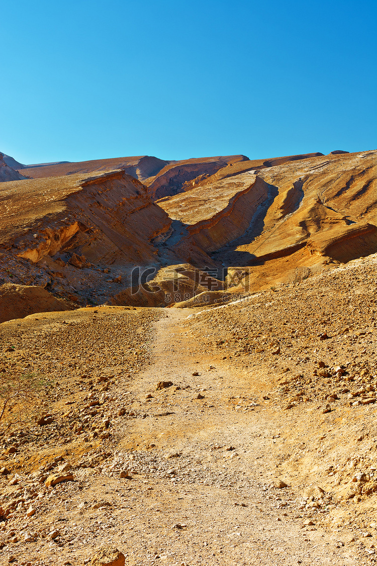 泥路高清摄影大图-千库网