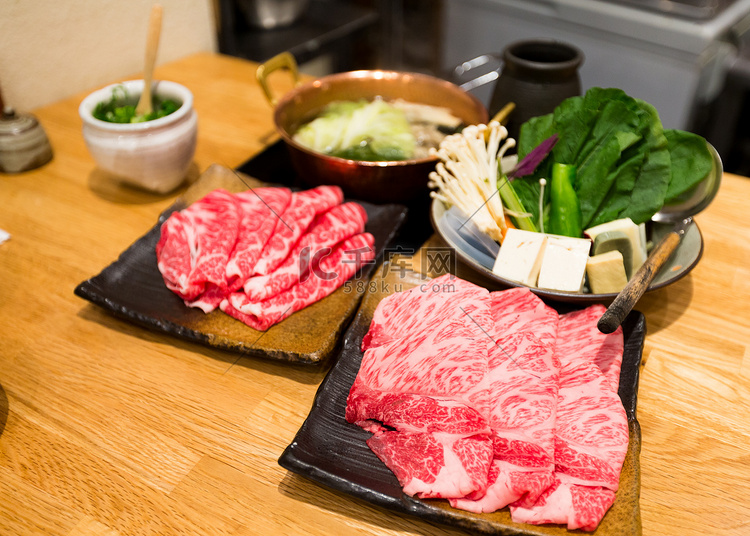 Shabu shabu,Asian cuisine高清摄影大图-千库网