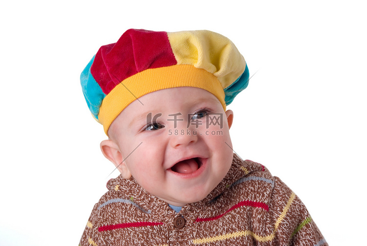 小孩的笑声高清摄影大图-千库网