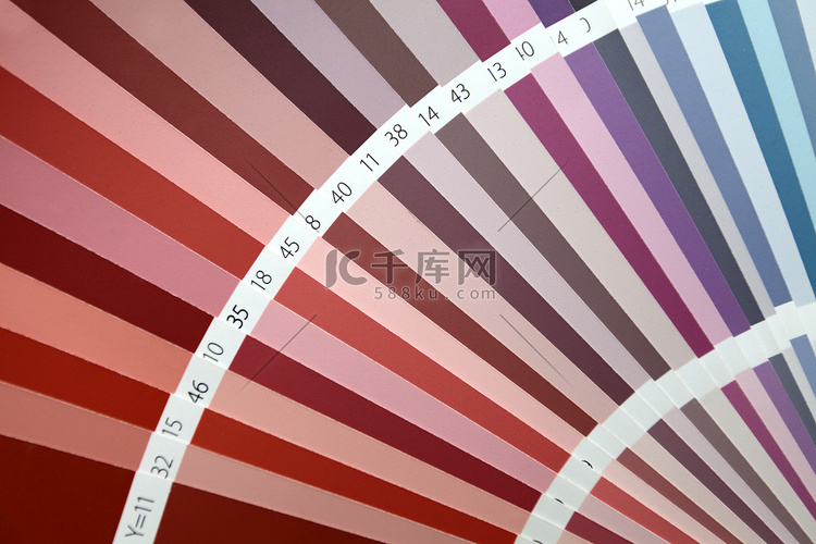 Pantone 调色板目录特写高清摄影大图-千库网