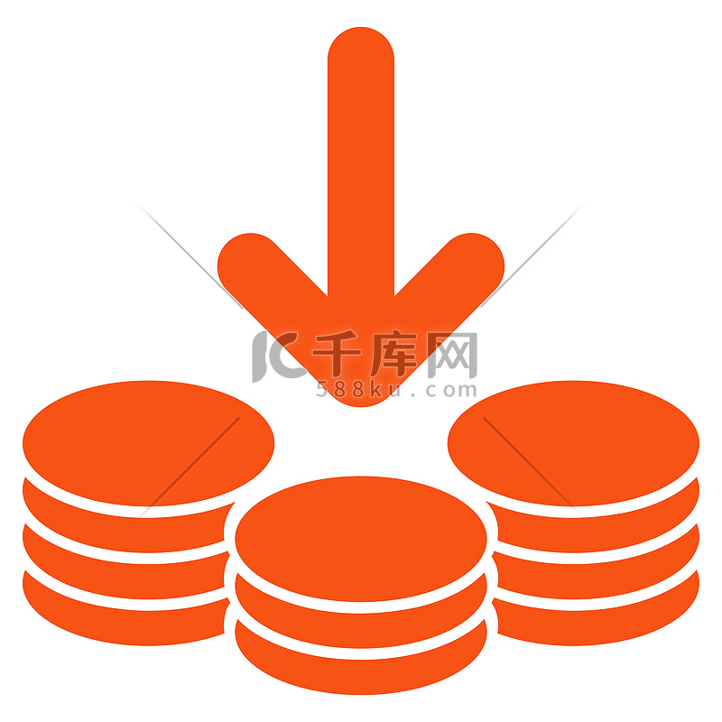 来自商业集的收入图标高清摄影大图-千库网