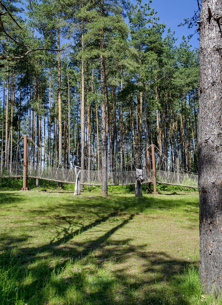 古堡 Tsari Mali grad 索桥的特写高清摄影大图-千库网