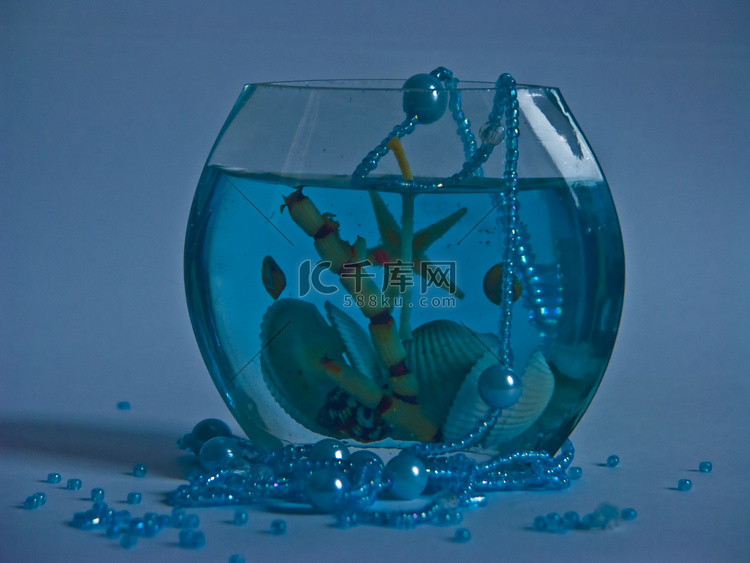 蓝色浪漫主义4高清摄影大图-千库网