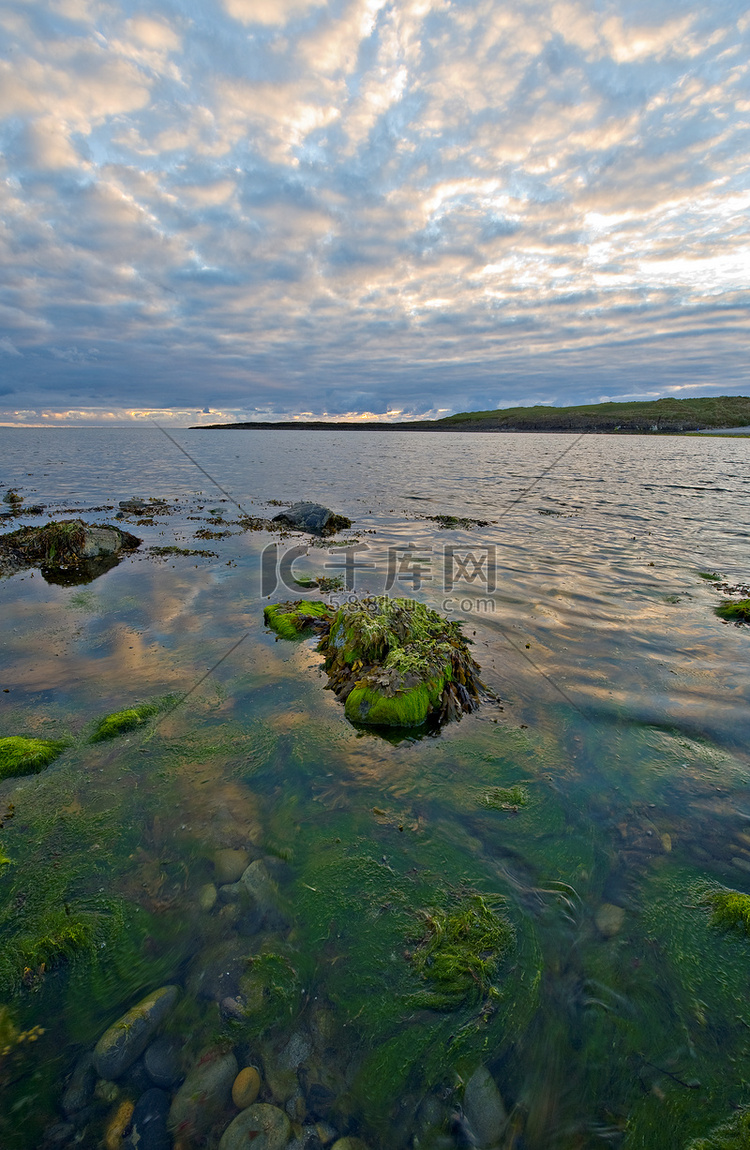 L0253 平静的海面高清摄影大图-千库网