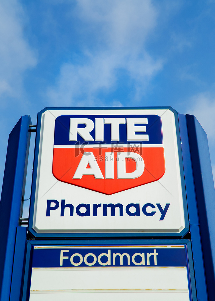 Rite Aid 药店外观高清摄影大图-千库网