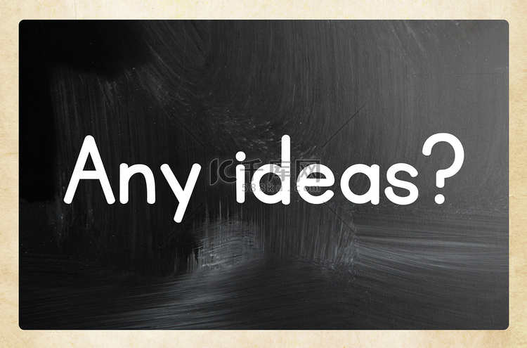 任何想法概念高清摄影大图-千库网