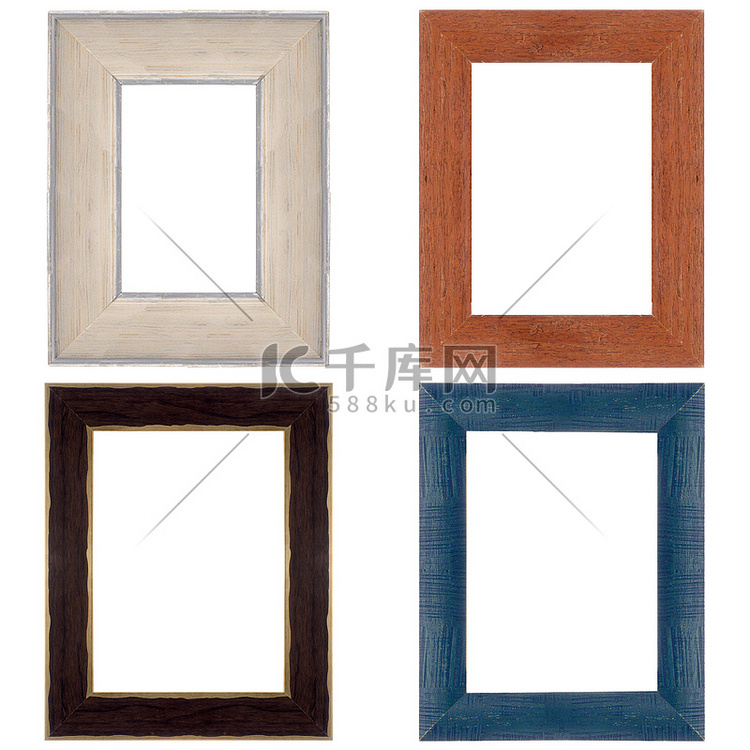 四个相框高清摄影大图-千库网