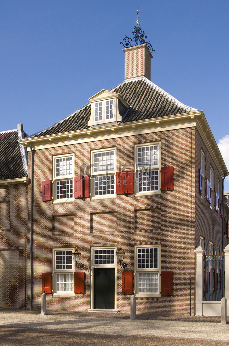 Paleis Het Loo 建筑（阿珀尔多伦皇宫，The Nethe高清摄影大图-千库网