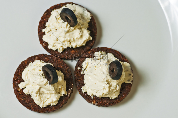 香草奶油芝士高清摄影大图-千库网