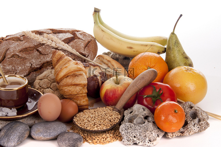 面包和早餐高清摄影大图-千库网