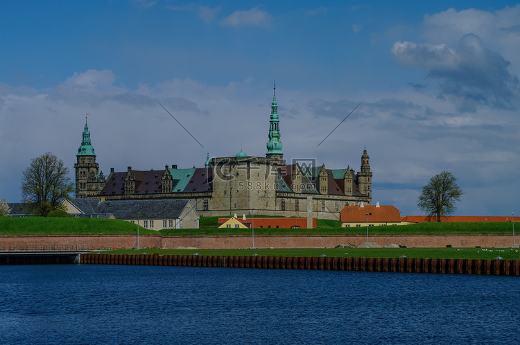 Kronborg 的城堡和要塞，莎士比亚的哈姆雷特的故乡。高清摄影大图-千库网