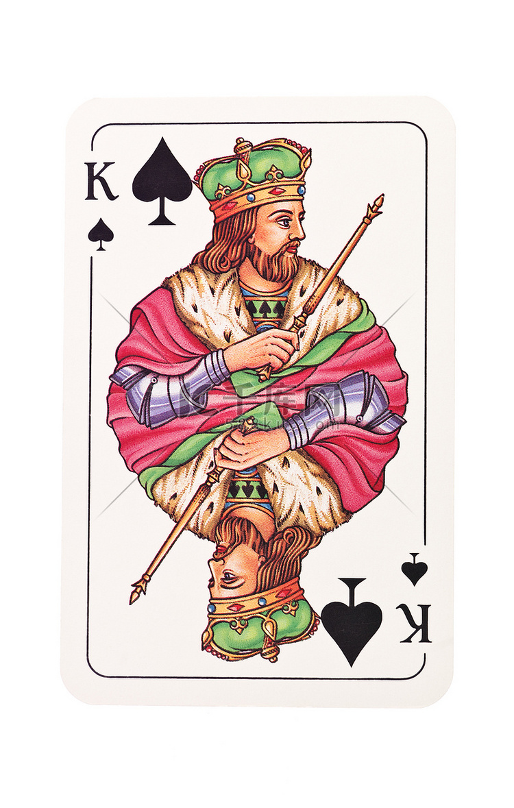 黑桃K高清摄影大图-千库网