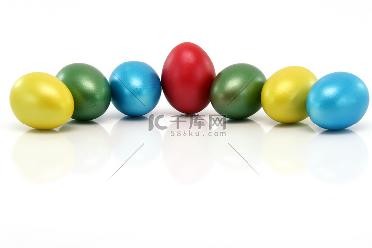 复活节彩蛋高清摄影大图-千库网