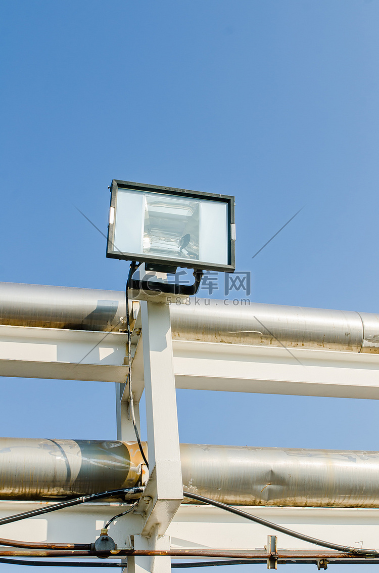 泛光灯高清摄影大图-千库网