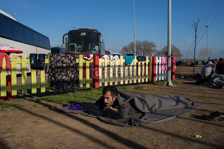 希腊-DIAVATA-IDOMENI-难民高清摄影大图-千库网
