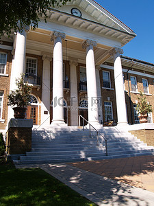 Cedar Crest 学院 Blaney Hall高清摄影大图-千库网